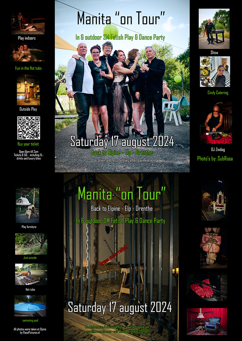 Manita "on Tour" In & outdoor @ Elpine - Elp - Mistress Manita